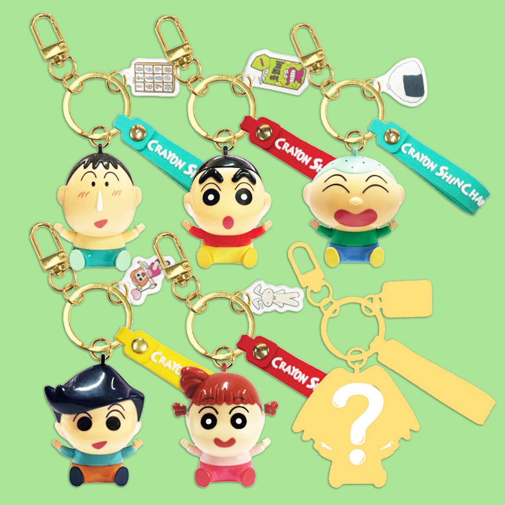 선물데이 : 짱구는못말려 랜덤 피규어 키링 - 12EA